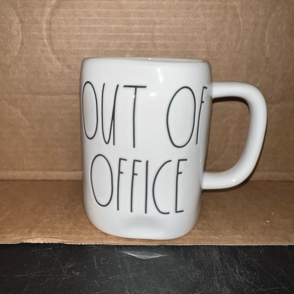Rae Dunn | Office | Rae Dunn White Out Of Office Mug | Poshmark